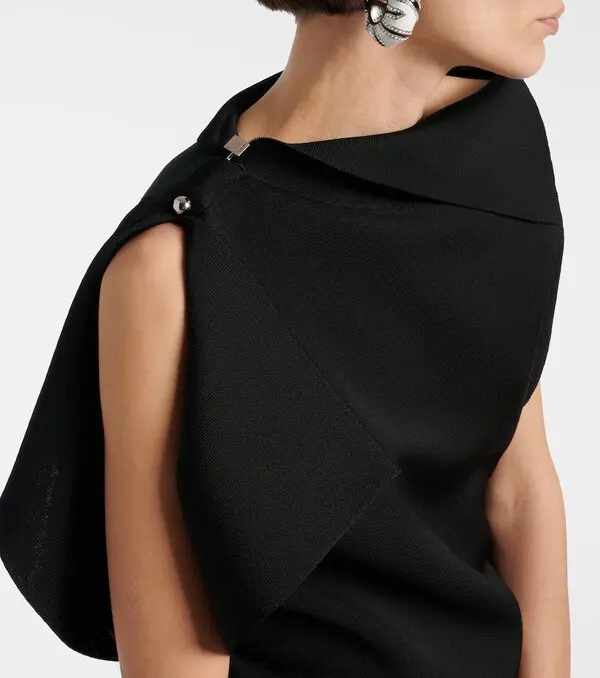 Jacquemus Asymmetric Minidress