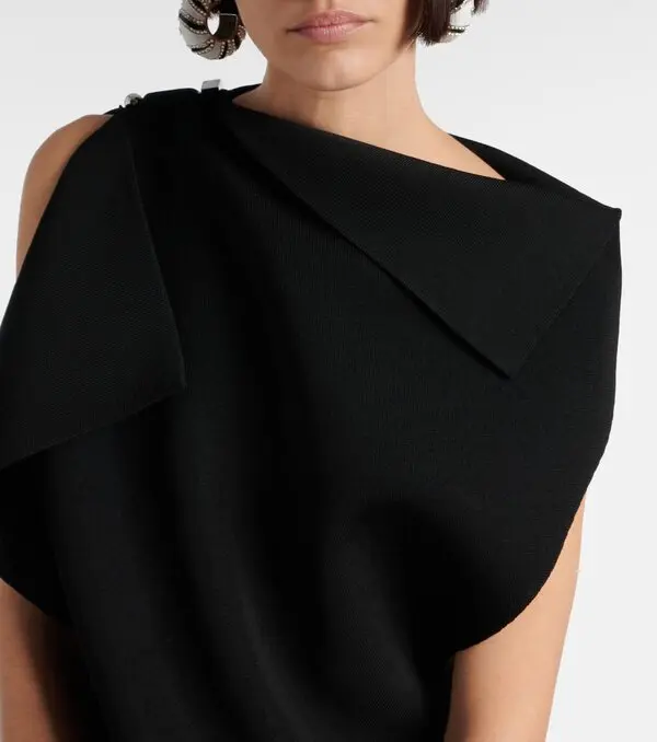 Jacquemus Asymmetric Minidress