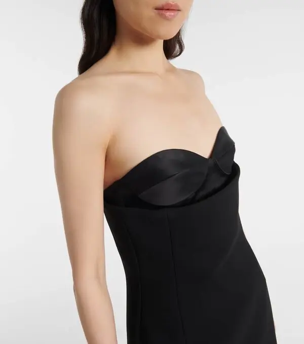 Khaite Ayla Crepe Corset