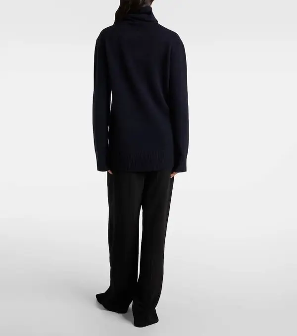 TOTEME Cashmere Turtleneck Sweater - Blue