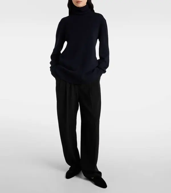 TOTEME Cashmere Turtleneck Sweater - Blue