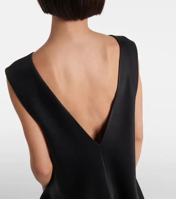 Khaite Mel Crepe Minidress