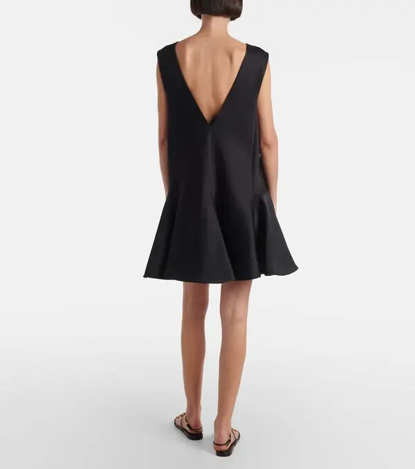 Khaite Mel Crepe Minidress