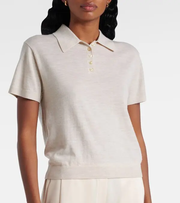 LESET James Wool Polo Shirt