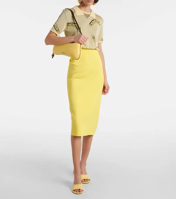 Jacquemus Sablier Pencil Skirt
