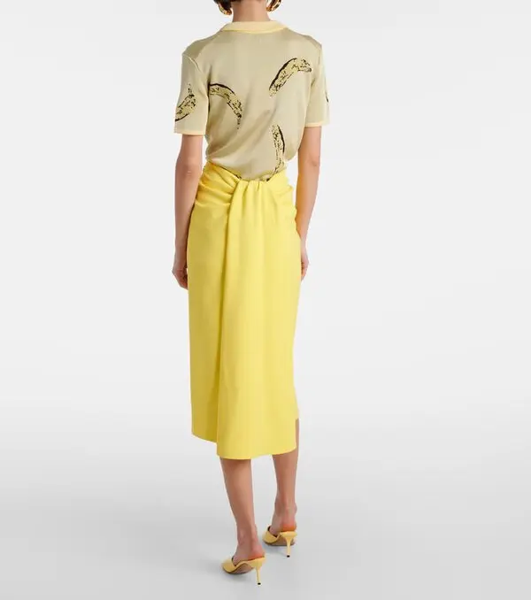 Jacquemus Sablier Pencil Skirt