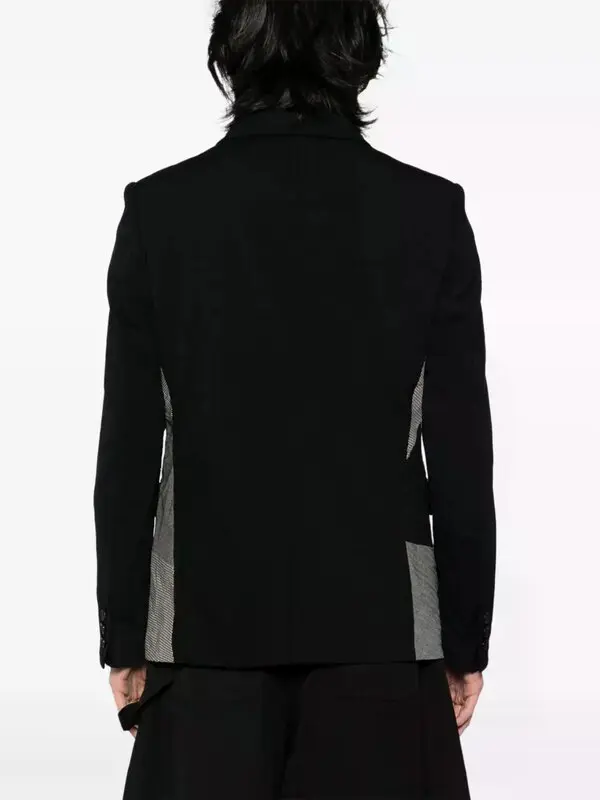 BLACK COMME DES GARÇONS Panelled Blazer