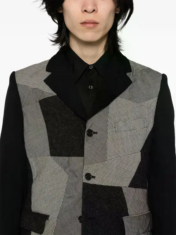 BLACK COMME DES GARÇONS Panelled Blazer