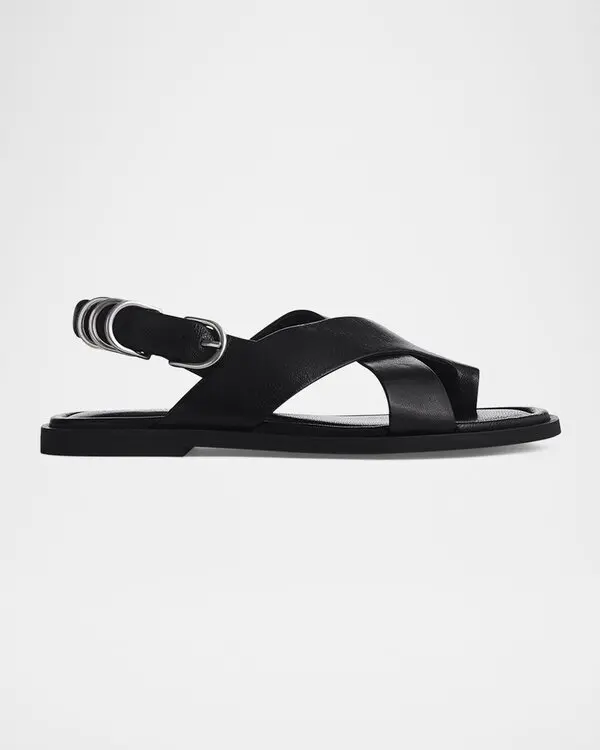Rag & Bone Gia Leather Slingback Sandals