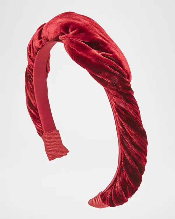 JENNIFER BEHR Paola Headband - Red
