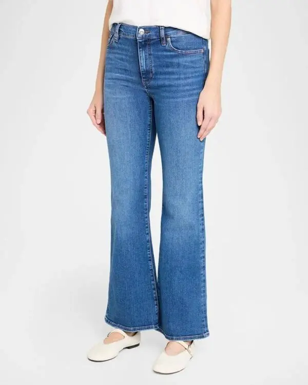 FRAME The Icon Flare Jeans - Provence