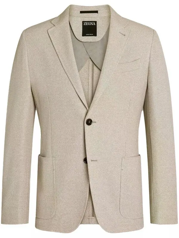 Zegna Notch-lapel Cotton Blazer