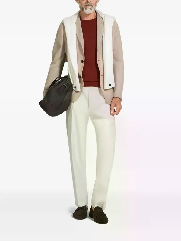 Zegna Notch-lapel Cotton Blazer