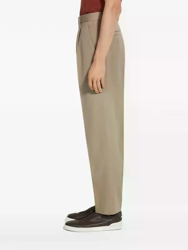 Zegna Cotton-wool Trousers