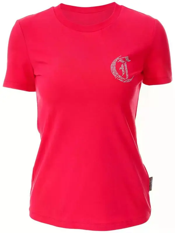 Just Cavalli Logo T-shirt - Pink