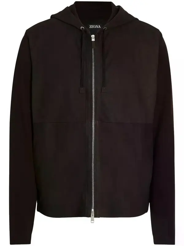 Zegna Secondskin Wool Hoodie