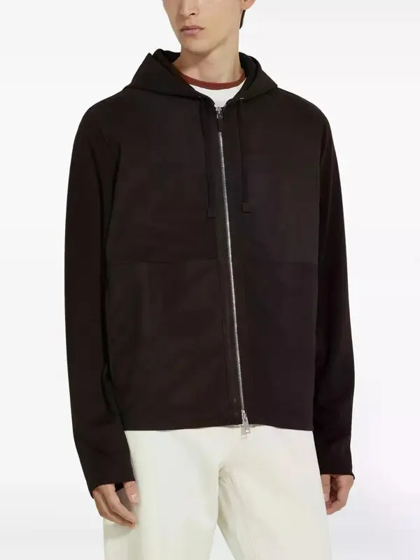 Zegna Secondskin Wool Hoodie