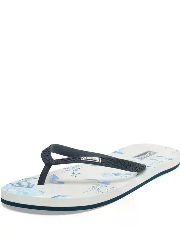 Vilebrequin Medusa Flip-flops - White