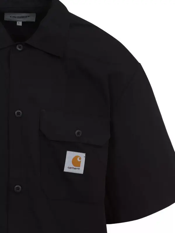 Carhartt Work In Progress Logo-patch Shirt