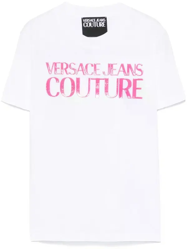 Versace Cotton-jersey T-shirt - White