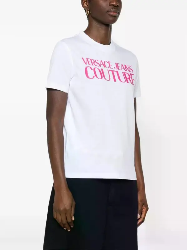 Versace Cotton-jersey T-shirt - White
