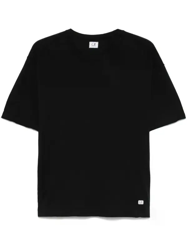 C.P. COMPANY Cotton T-shirt - Black