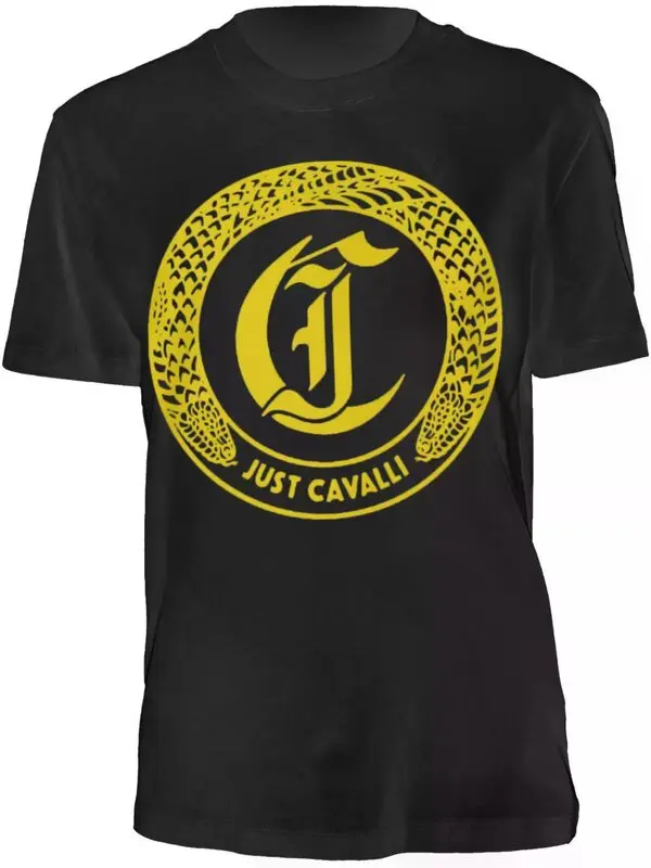 Just Cavalli Logo-print T-shirt - Black