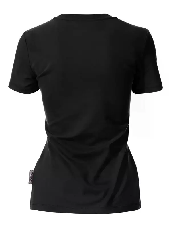Just Cavalli Logo-embellished T-shirt - Black
