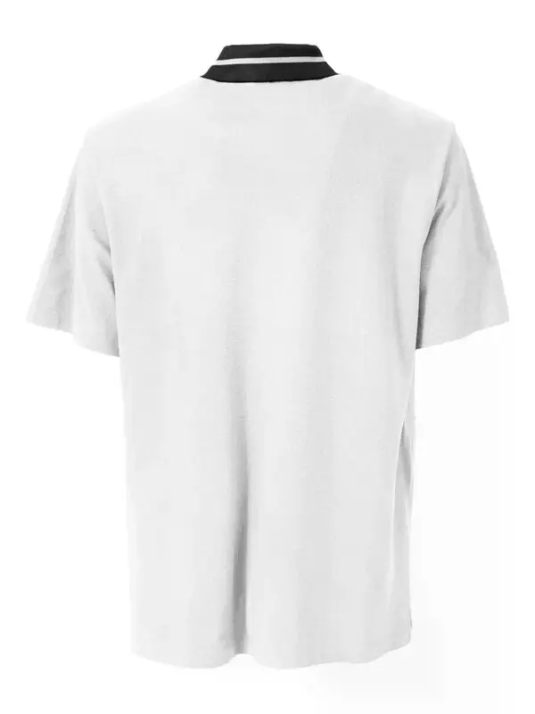 Just Cavalli Logo-embroidered Polo Shirt