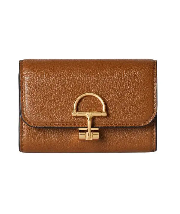 Gucci Softbit Card Case Leather - Brown