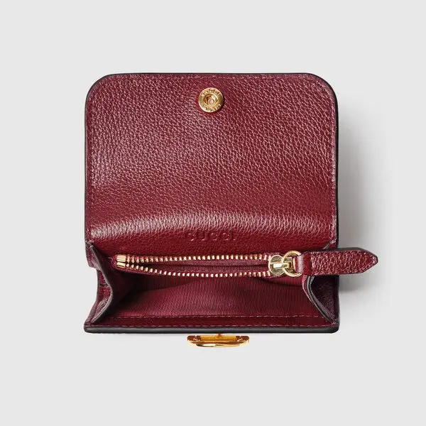 Gucci Softbit Card Case Leather