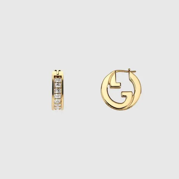 Gucci Blondie Mini Earrings - Gold-toned Metal