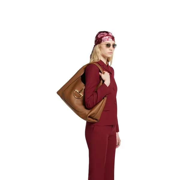 Gucci Softbit Shoulder Bag - Brown | Editorialist