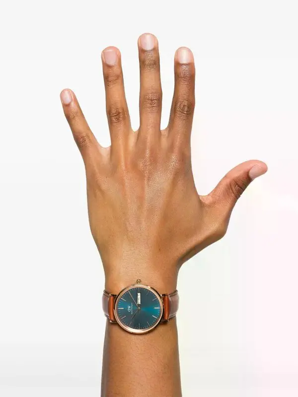 DANIEL WELLINGTON 40mm Strap Watch - Blue