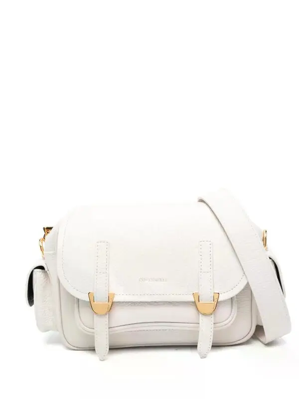 COCCINELLE Small Campus Cross Body Bag - White