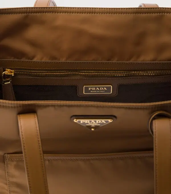 Prada Medium Re-nylon Re-edition 1978 Tote - Brown