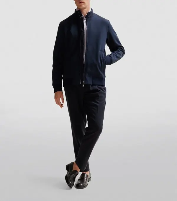 BOSS Zip-up Bomber Jacket