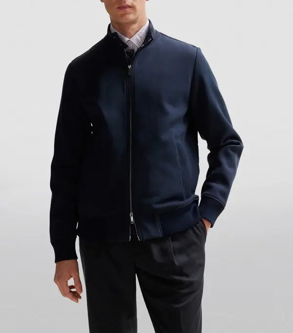 BOSS Zip-up Bomber Jacket