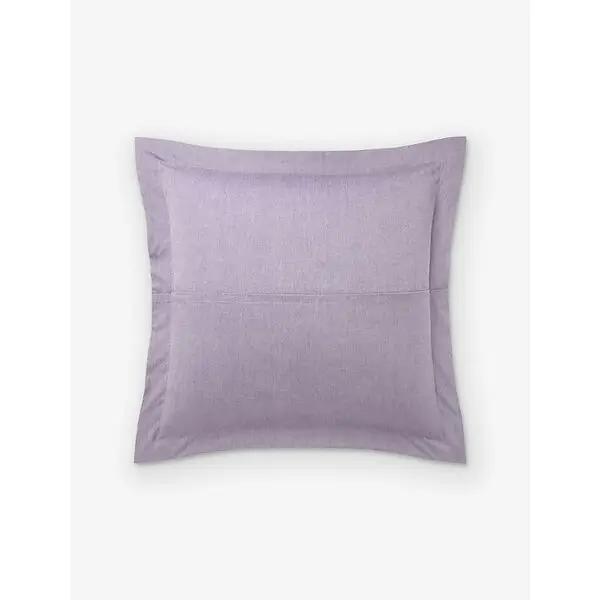 Ralph Lauren Oxford Logo-embroidered Cotton Pillowcase 65cm X 65cm - Chalet