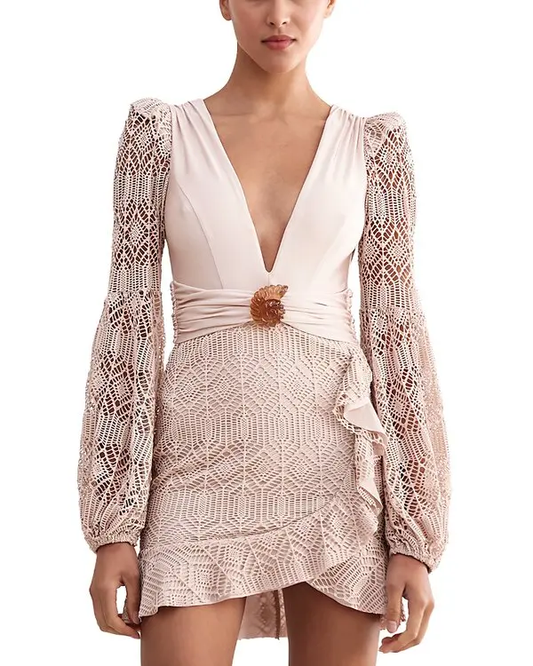 beige seashell dress Seashell Whimsy Dress main image 1
