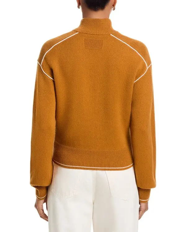 Guest In Residence Cashmere Zippered Sweater