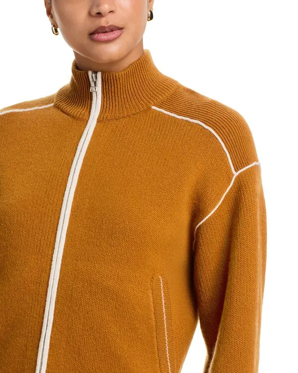 Guest In Residence Cashmere Zippered Sweater
