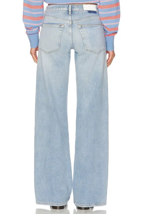 RE/DONE Mid-rise Wide Leg Jeans