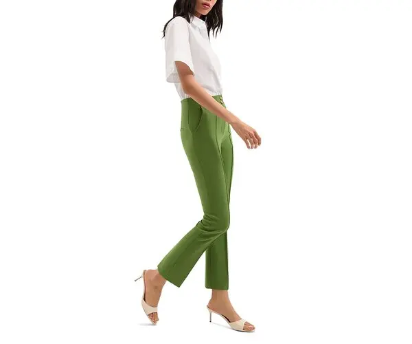 Veronica Beard Kean Ankle Pants - Lemongrass
