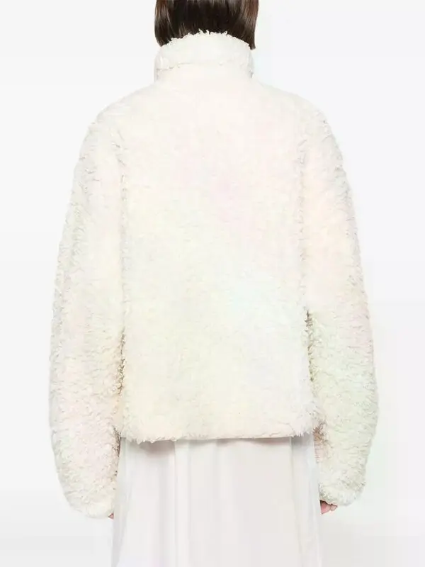 JIL SANDER Fleece Jacket - White