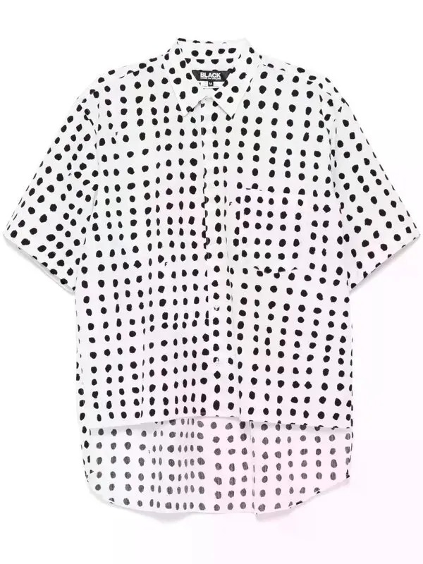Comme Des Garçons Filip Pagowski Polka-dot Shirt