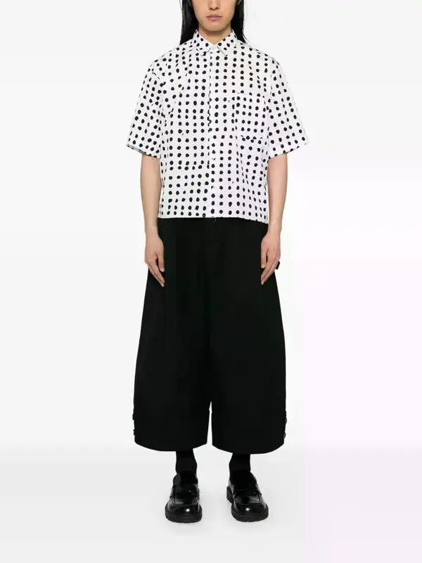 Comme Des Garçons Filip Pagowski Polka-dot Shirt