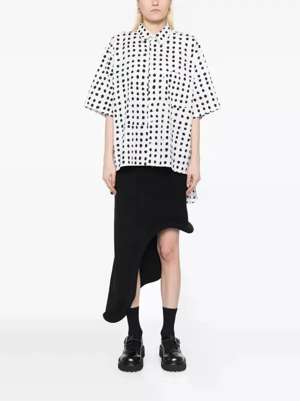 Comme Des Garçons Filip Pagowski Polka-dot Shirt