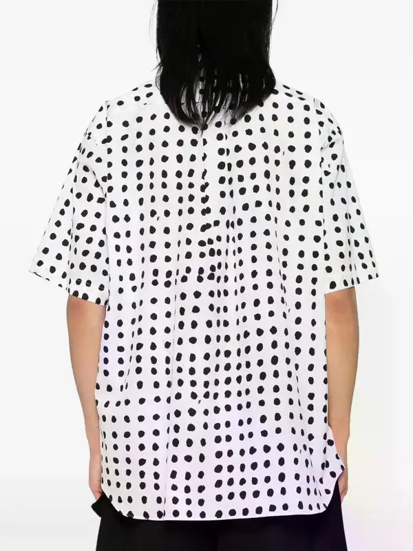 Comme Des Garçons Filip Pagowski Polka-dot Shirt