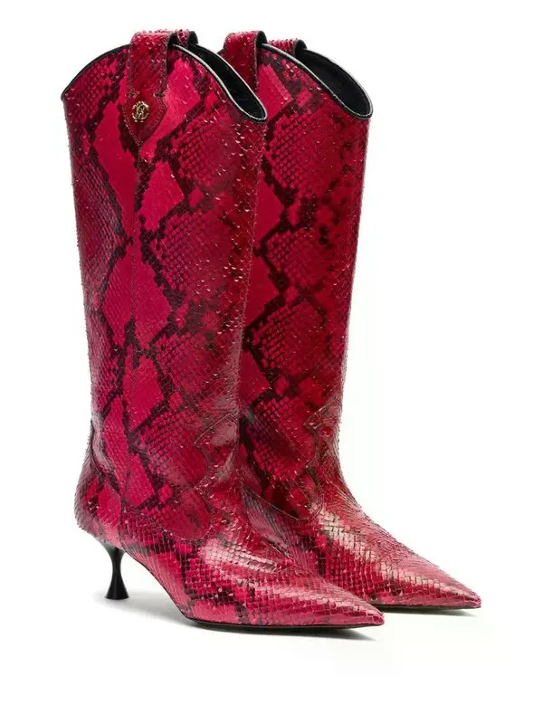 Roberto Cavalli Leather Boots